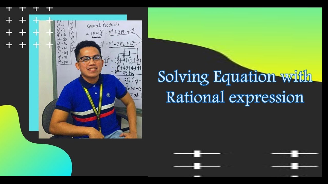 Solving Equation with Rational Expression I Gen-Math - YouTube