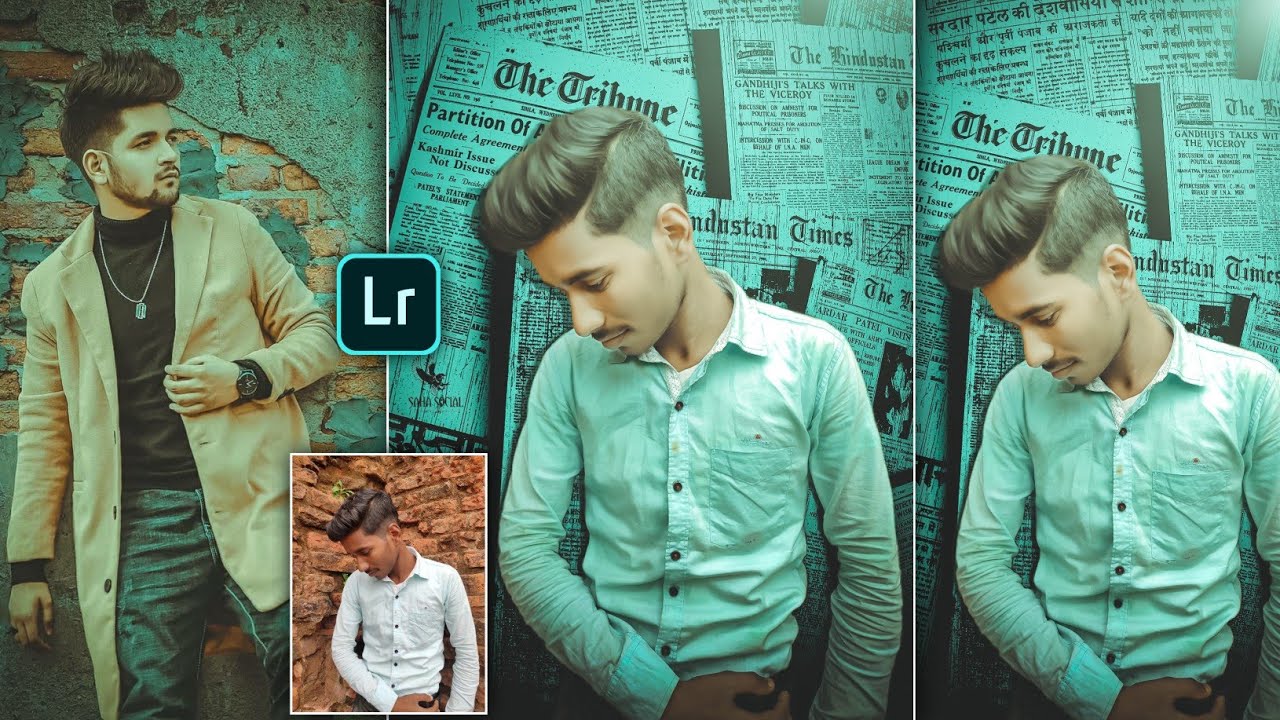 News Paper Photo Editing Tutorial|Instagram viral Photo Editing ...