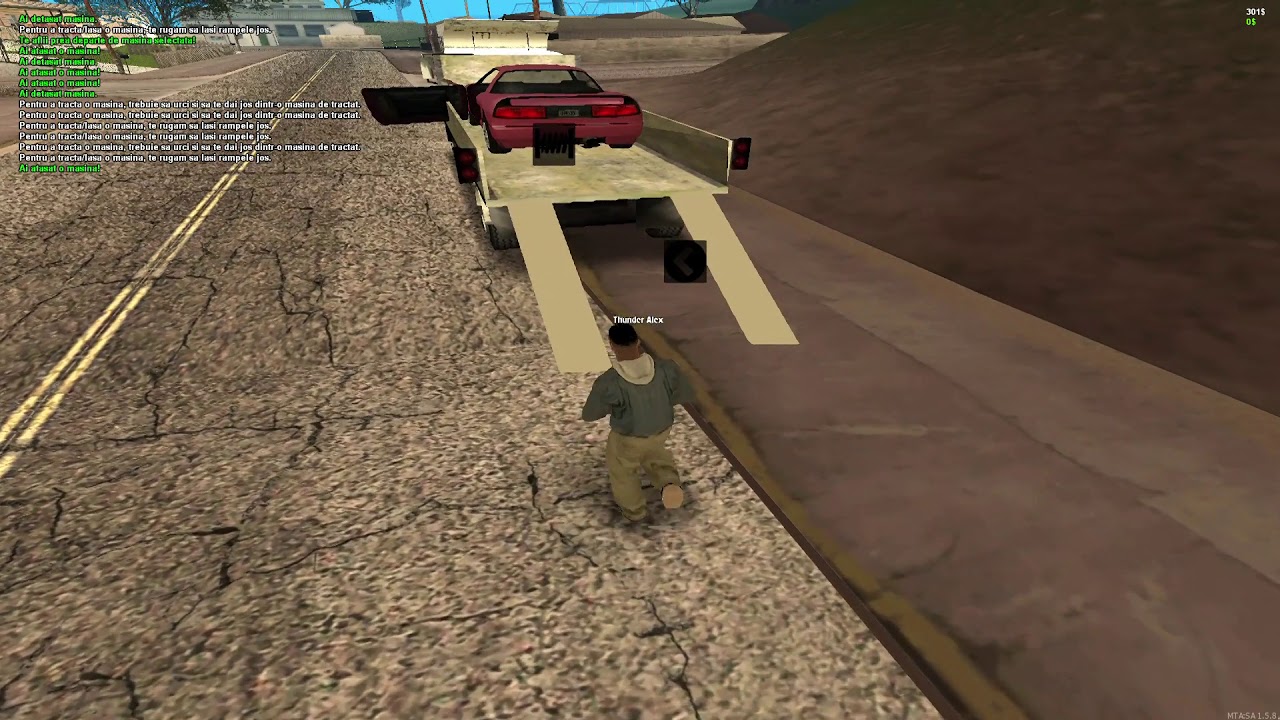MTA:SA Towing System | Made by IAN - YouTube