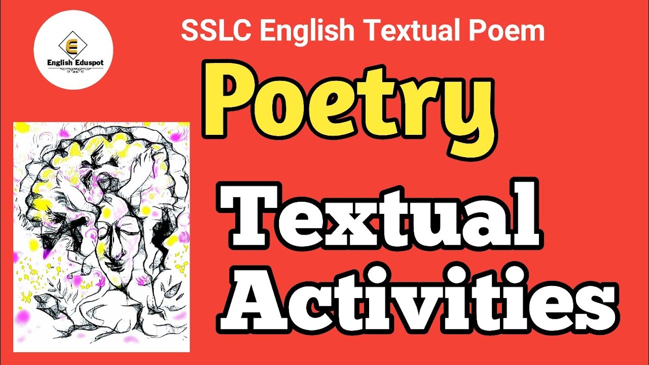 Activities / Poetry / SSLC English textual poem / by English Eduspot ...