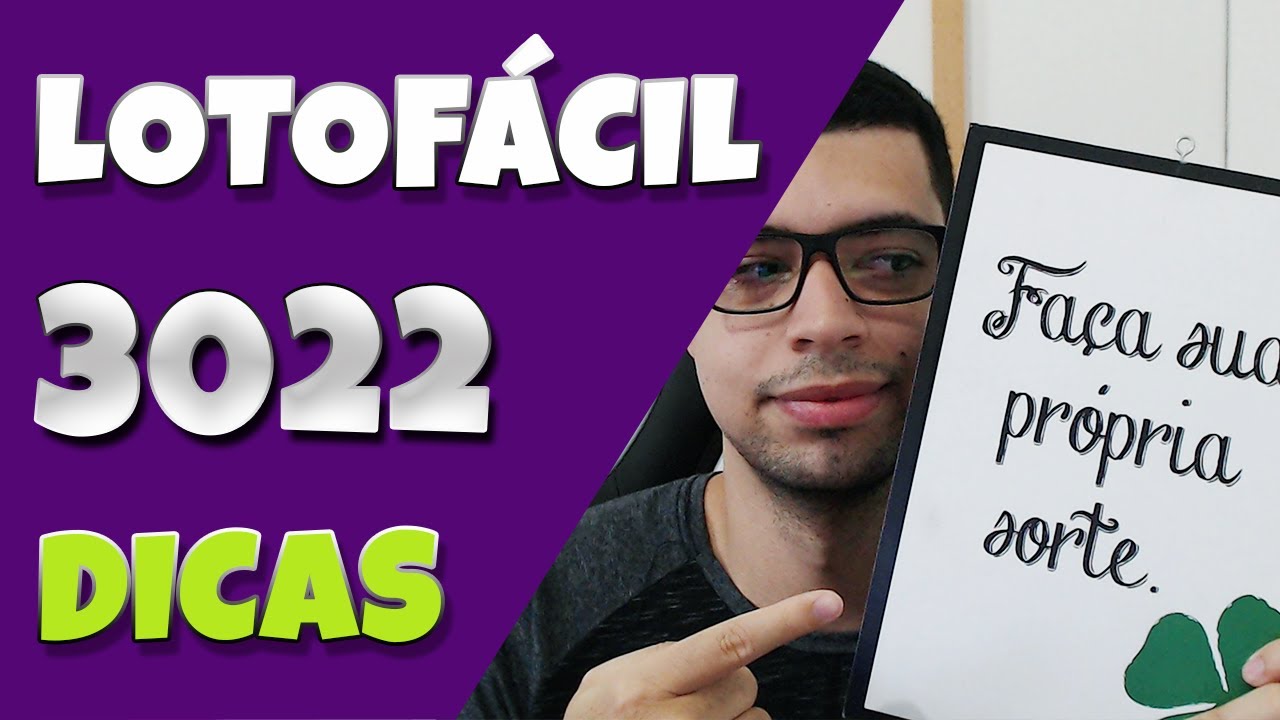 LOTOFACIL 3022 DICAS - BOLÕES DISPONÍVEIS - YouTube