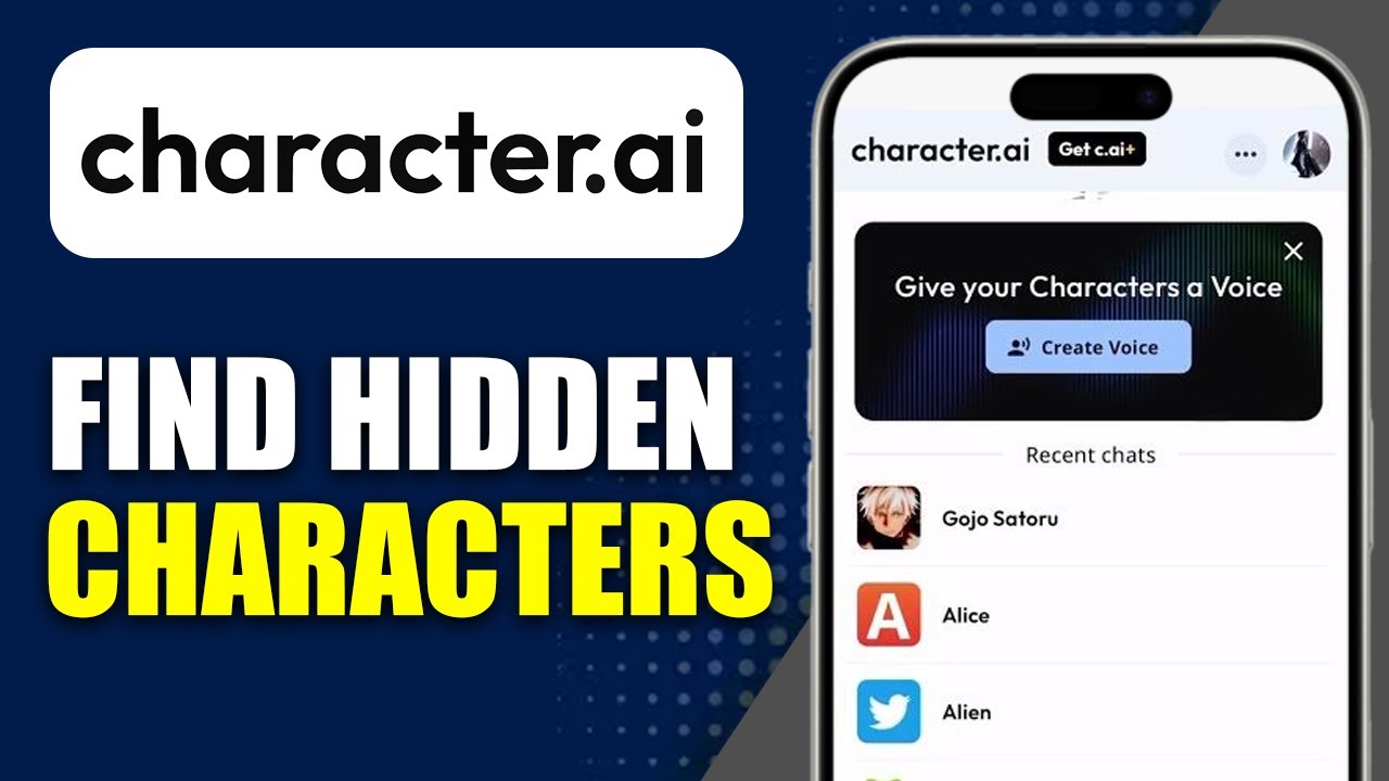 How To Find Hidden Characters In C.ai | Character AI Hidden Characters ...