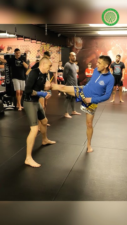 Muay Thai Training - Catching and Throwing Kicks with Damien Trainor - YouTube