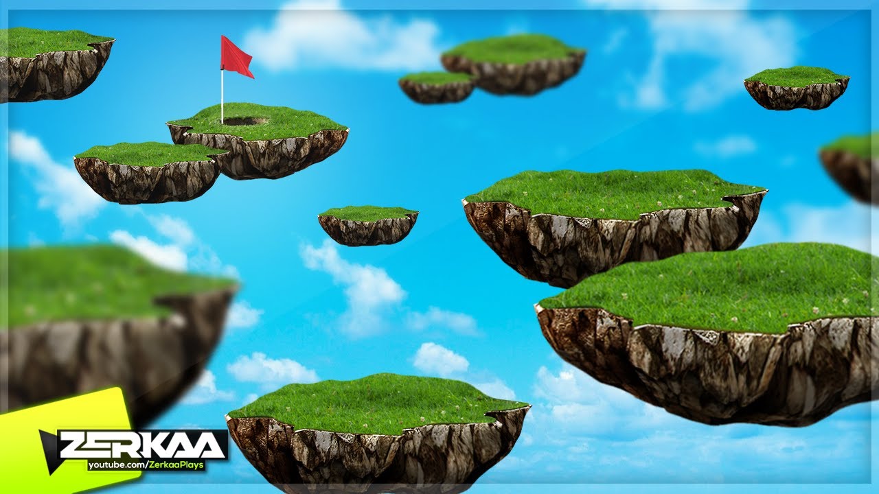 THE FLOATING ISLAND COURSE! (Golf It) - YouTube