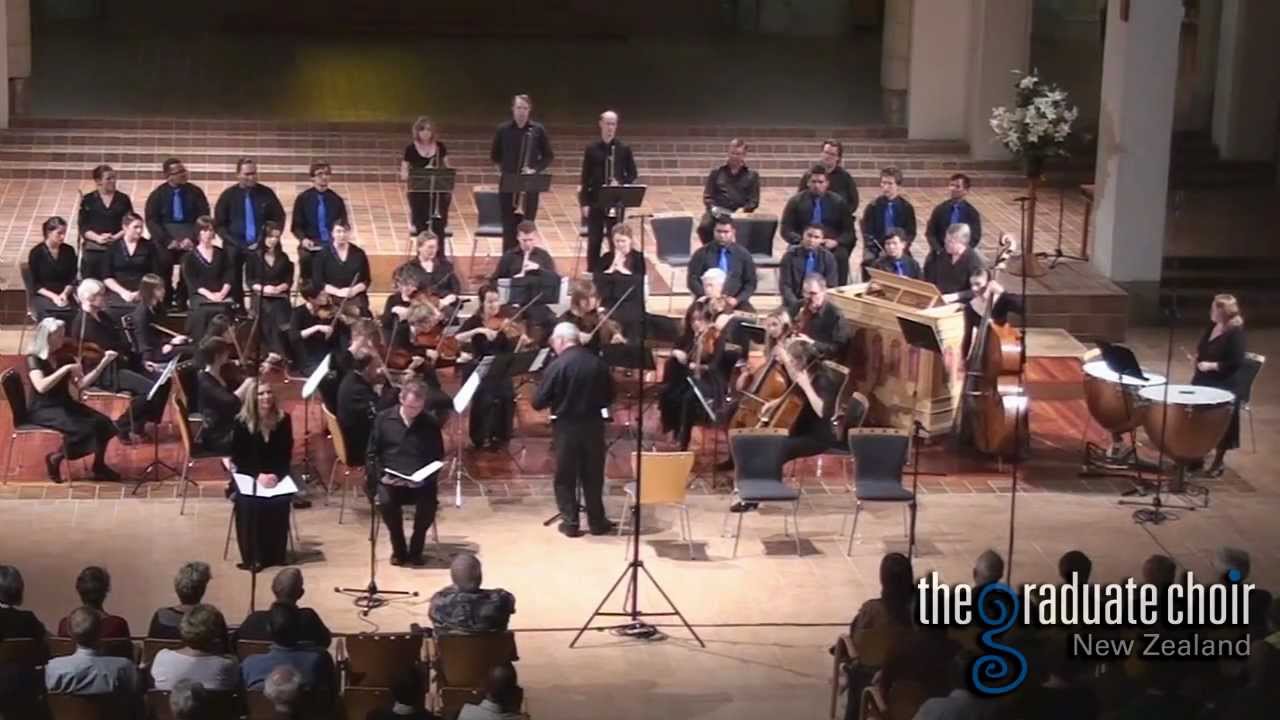 Easter Oratorio BWV 249 - JS Bach - The Graduate Choir NZ and NZ Barok ...