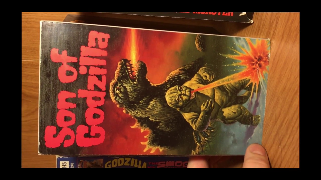 Godzilla VHS/DVD collection - YouTube