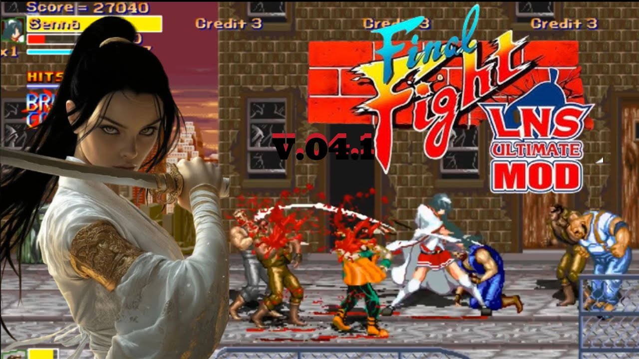[OpenBOR] Final Fight LNS Ultimate V.04.1 mod - games - game - YouTube