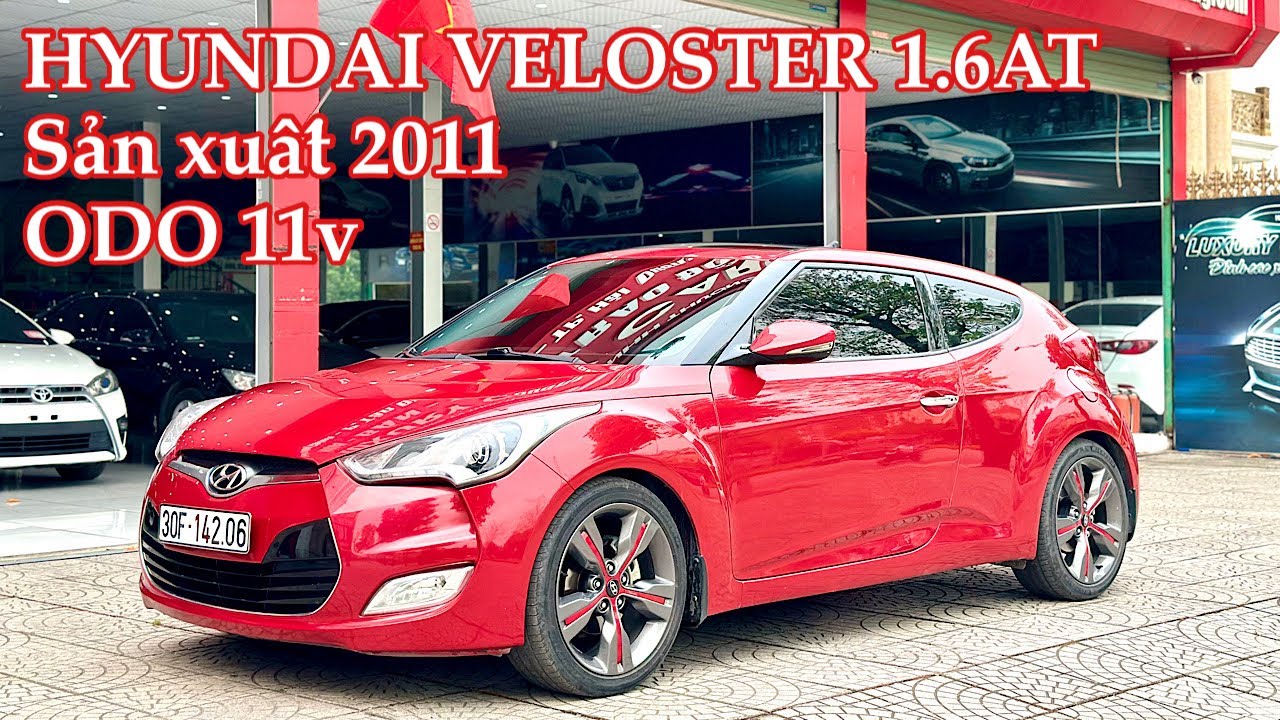🔴 Huyndai Veloster 1.6AT sx 2011 ODO 11v km mẫu xe thể thao nhập khẩu ...