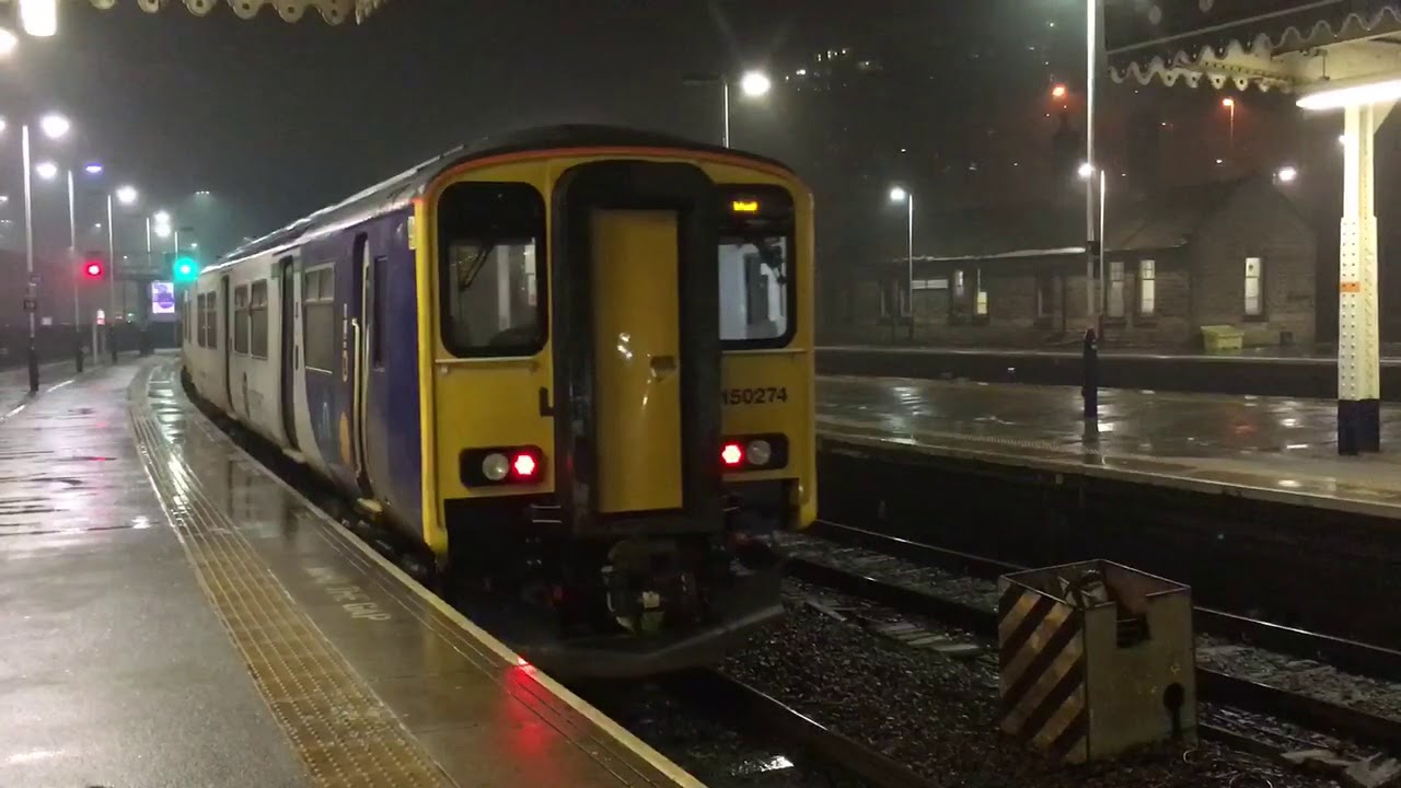 Northern Rail 150274 At Sheffield From Sheffield To York - YouTube
