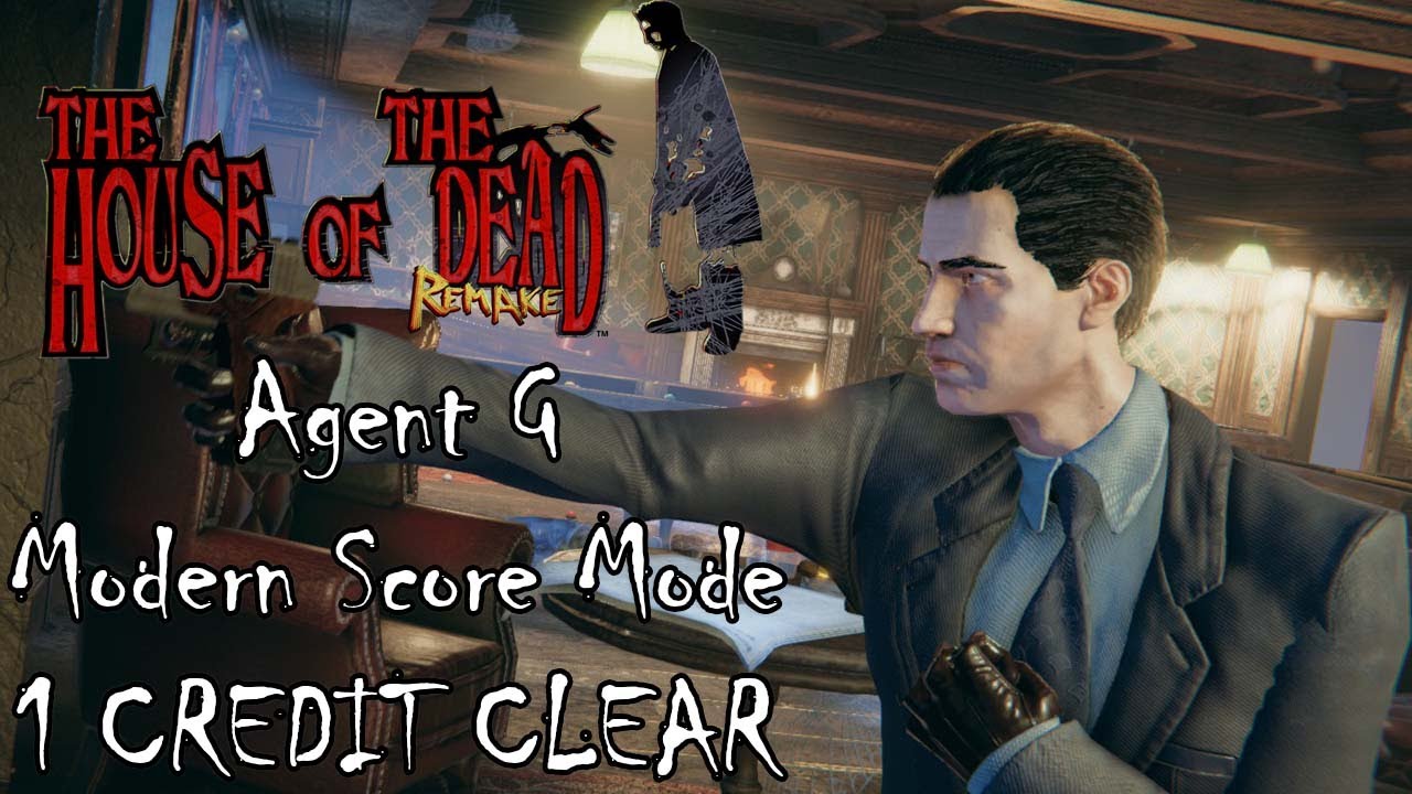 The House of the Dead Remake: Agent G One Credit Clear (AMS Handgun ...
