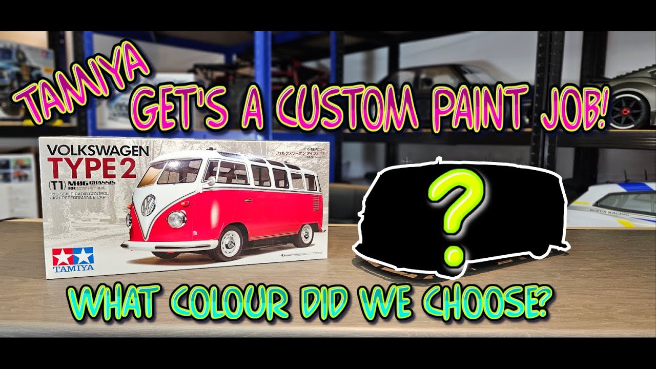 WE BUILT OUR FIRST TAMIYA M-06 VW VOLKSWAGEN CAMPER VAN WITH A TWIST ...