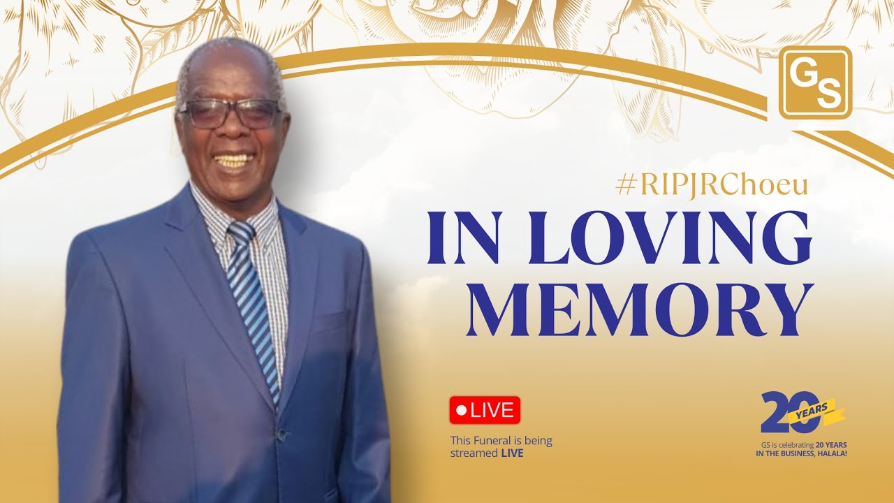 Memorial service of the late ntate Johannes Ratladi JR Choeu - YouTube