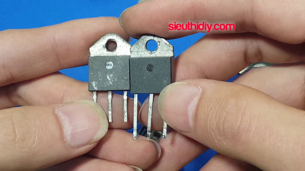 Triac ST BTA41-600B chính hãng mới và cũ tuche.vn - YouTube