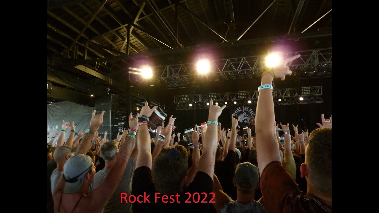 Divided The Fall "Fake Love" @ Rock Fest 2022 Cadott, Wisconsin - YouTube