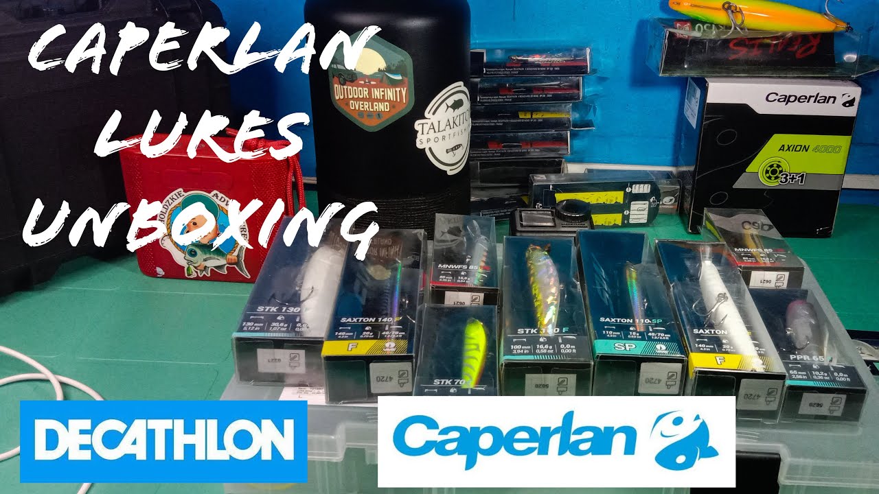 Caperlan lures unboxing | Rholdzkie adventures - YouTube