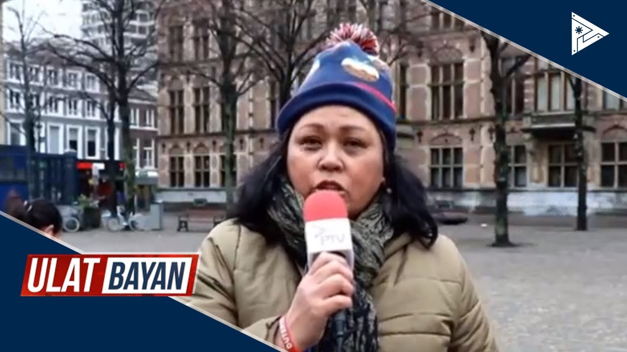 Mga Pinoy sa Europa, nagkilos protesta vs. Joma Sison - YouTube