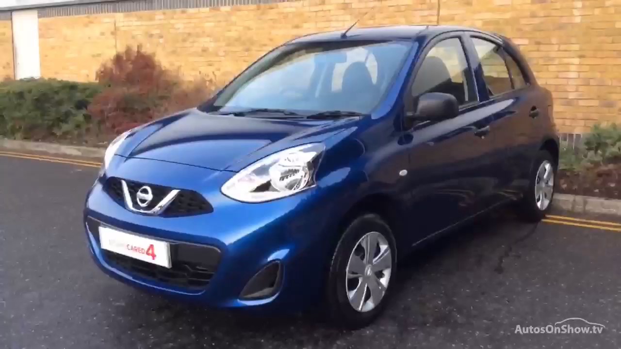 NISSAN MICRA VISIA BLUE 2016 - YouTube