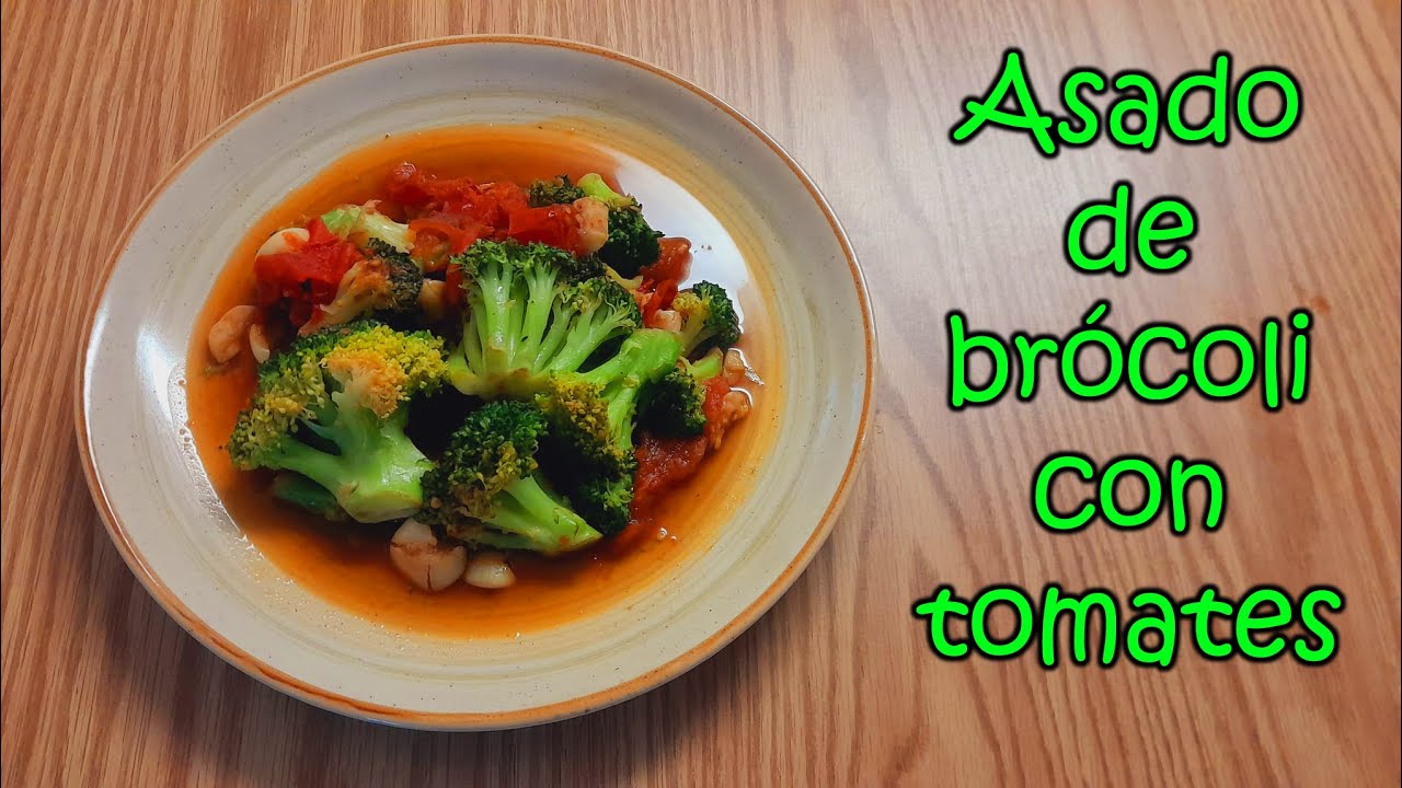 Asado de brócoli con tomates por Nely Helena Acosta Carrillo - YouTube