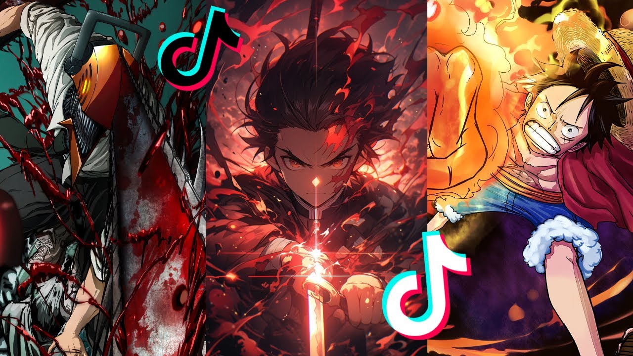 Badass anime edits - Tiktok Compilation - YouTube