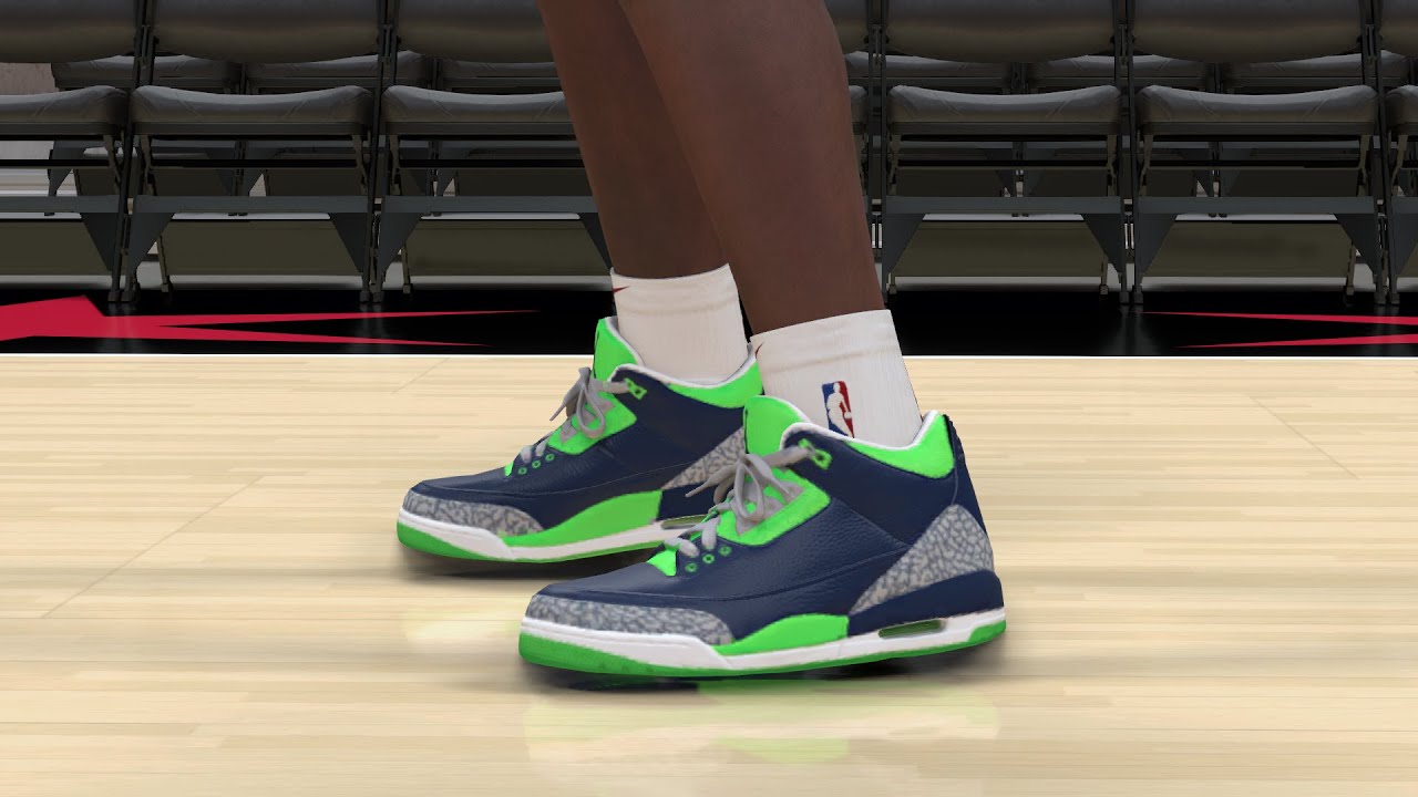 NBA 2K24 Next Gen Shoe Creator - Air Jordan 3 "Doernbecher" - YouTube