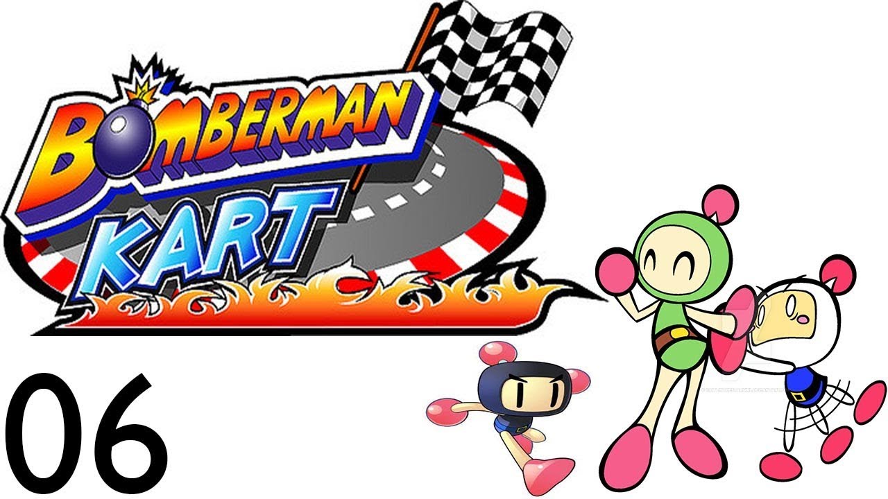 Bomberman Kart - Louie - Walkthrough - YouTube
