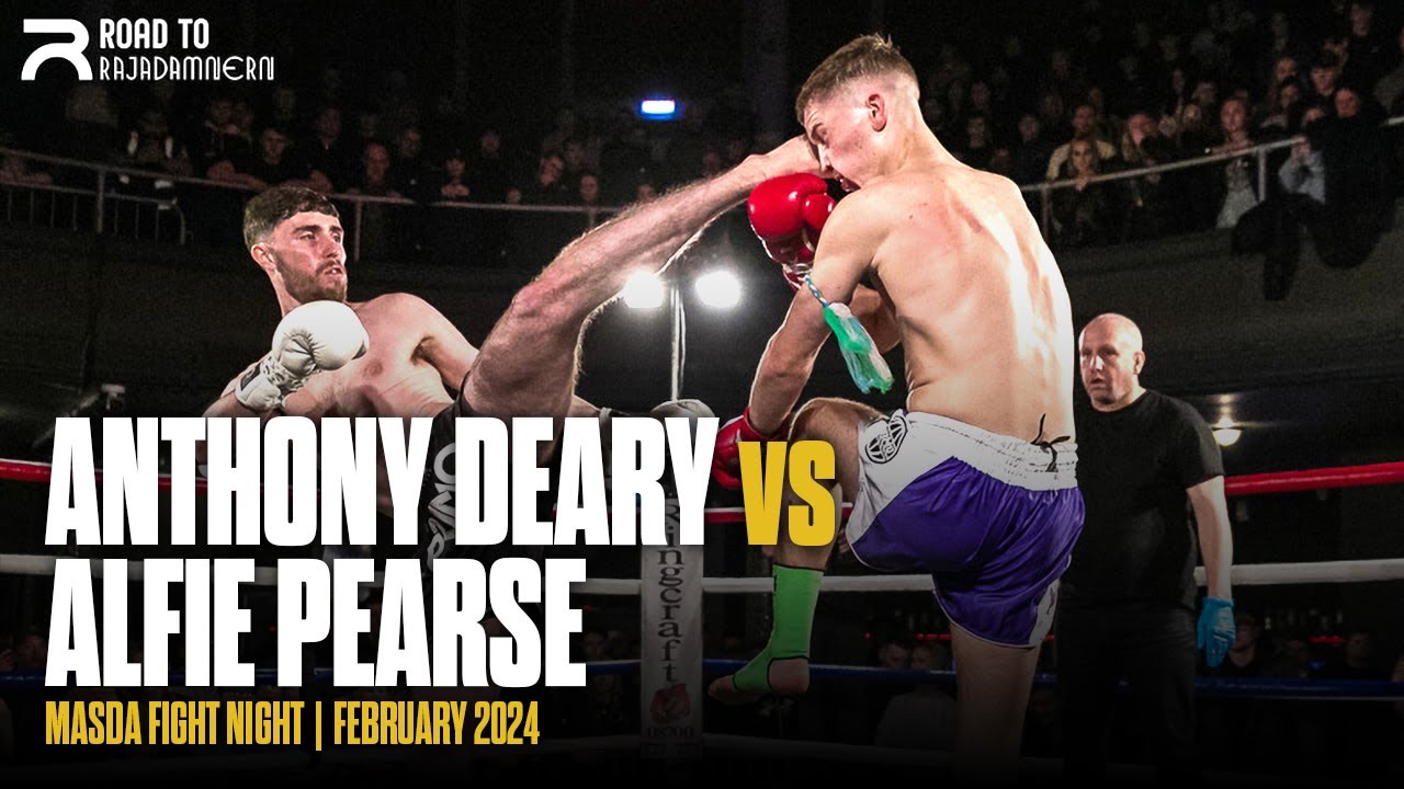 🤯 ANTHONY DEARY VS ALFIE PEARSE | CRAZY MUAY THAI FIGHT!! 🔥 | MASDA ...