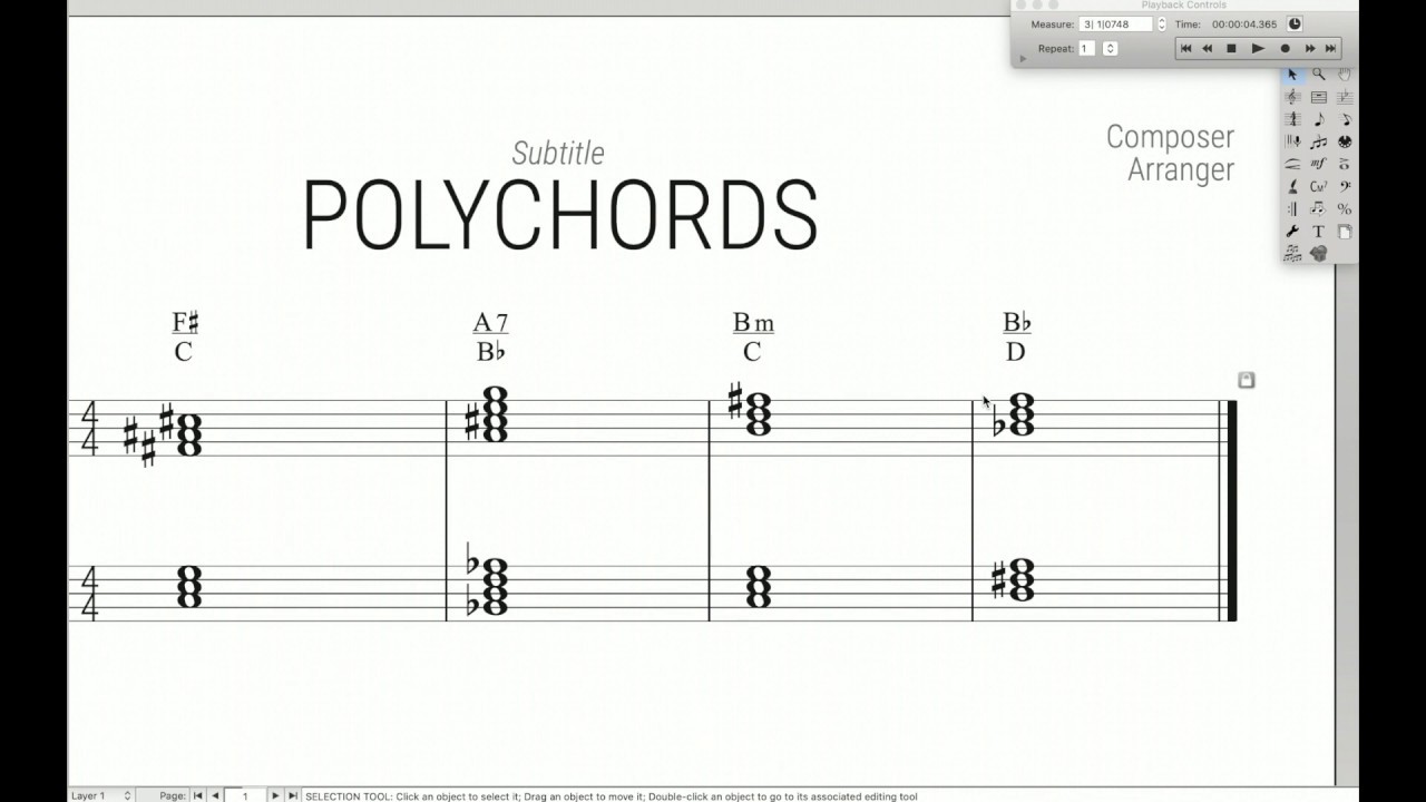 Polychords | Finale Superuser - YouTube