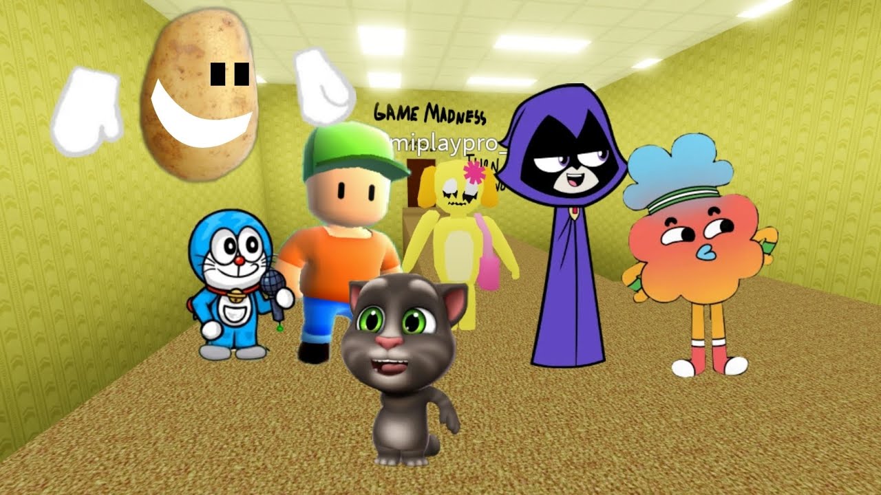 conseguimos a una papa mr stumble raven Doraemon ben mujer talking tom ...