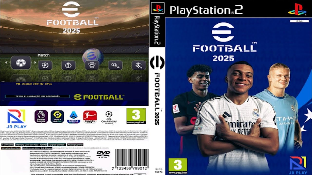 eFootball PES 2025 Aethersx2 24/25 Full Update Transfers & kits ...