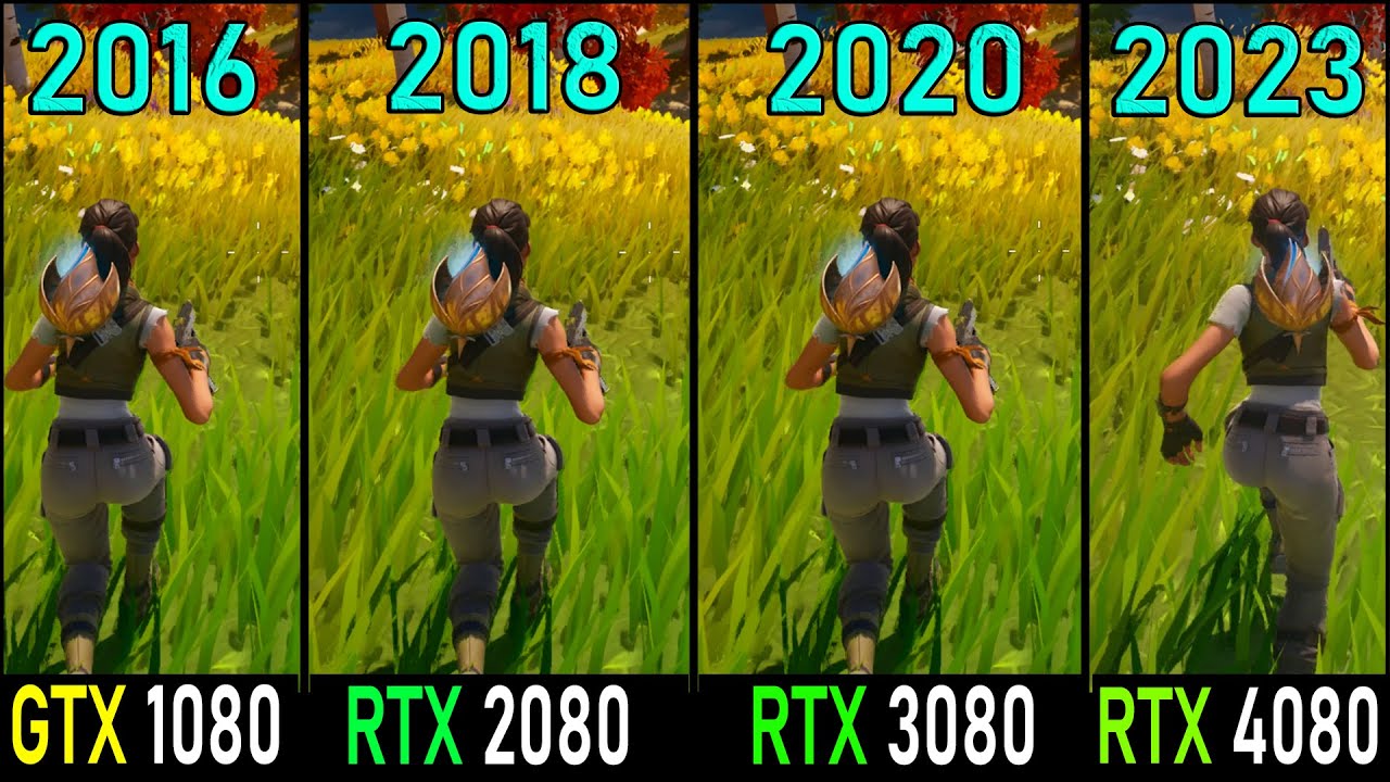 RTX 4080 vs RTX 3080 vs RTX 2080 vs GTX 1080 | i9-13900K - Test in ...