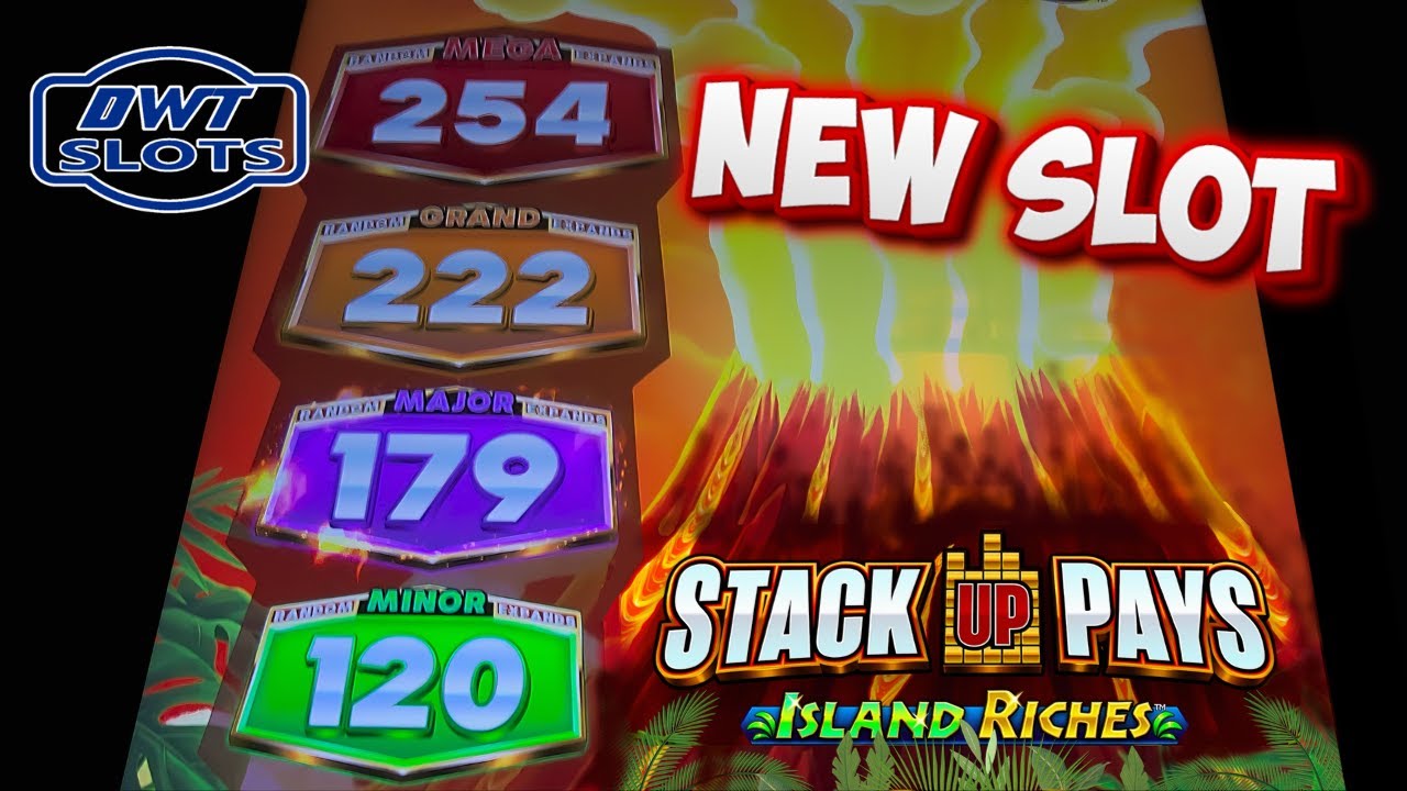 Will the VOLCANO erupted on Island Riches Slot? - YouTube
