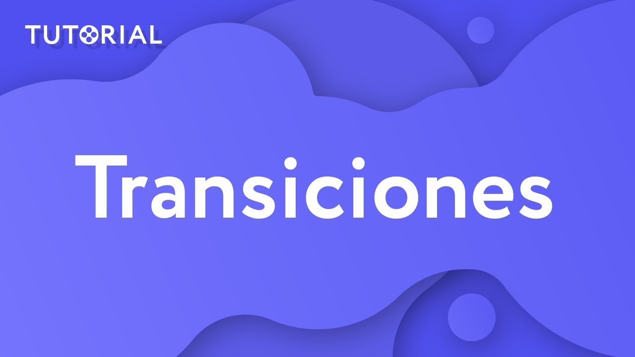 ¿Cómo AGREGAR TRANSICIONES? (Tutorial 2019) - YouTube