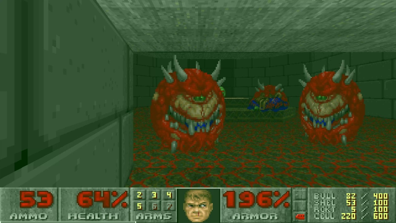 Doom II Hell on Earth Map15 UV Max in 5m36s by Radek Pecka - YouTube
