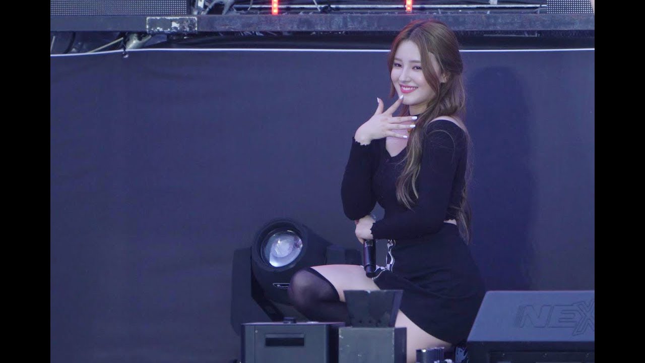 [4k]190601 #모모랜드 MOMOLAND (낸시 NanCy) "I'm So Hot 암쏘핫" @DMZ 고성 평화이음토요콘서트 ...