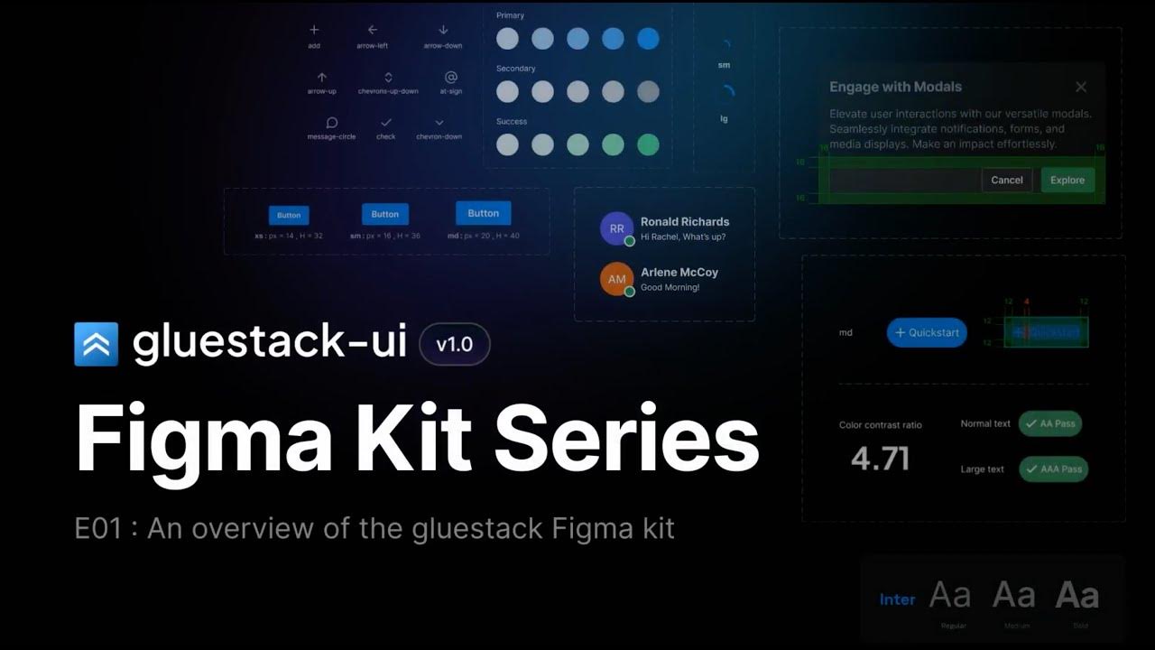 Episode 1 Figma Kit Series Gluestack Ui Youtube