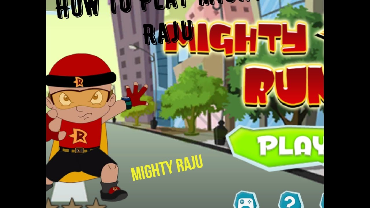 Mighty Raju Run game How to Play Tamil - YouTube