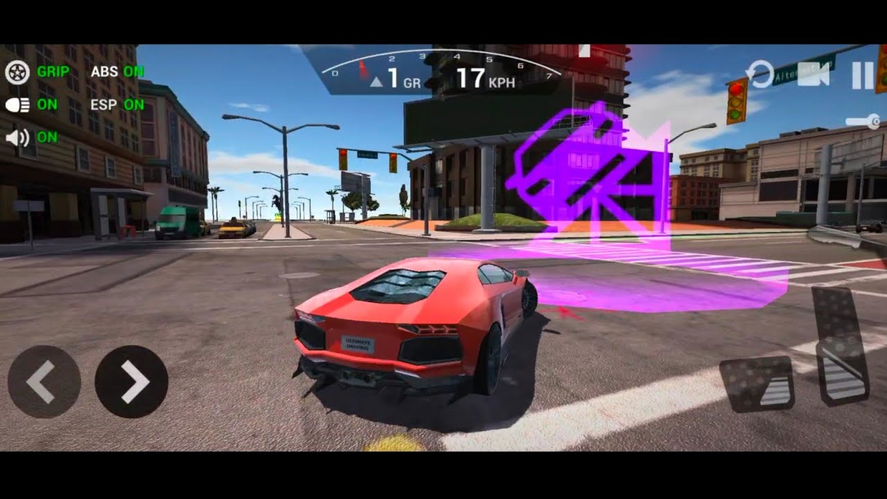 Ultimate Car Driving Simulater | Lamborghini Car Game - YouTube