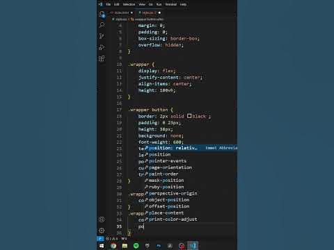 Stunning Hover Effect on Buttons Using HTML & CSS | WriteCode | #webdevelopment #htmlcss # ...