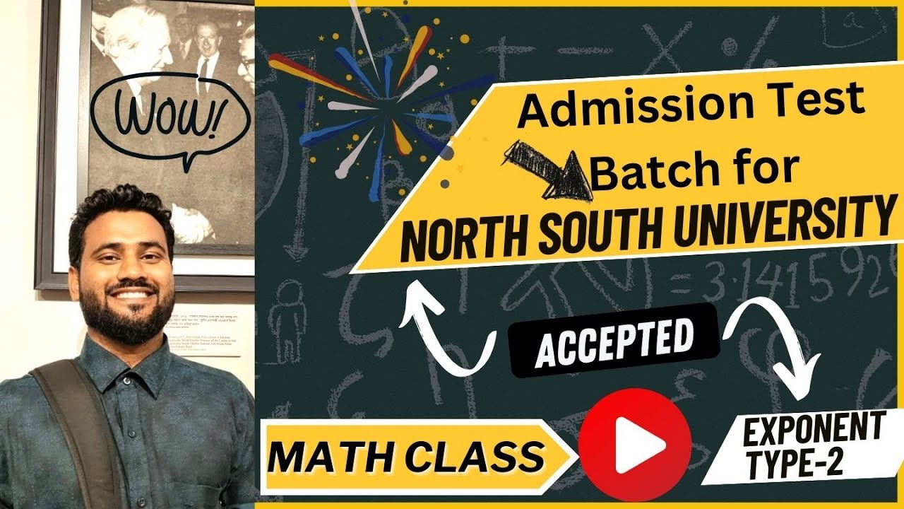 Math Class-: Exponents (Question Type 2) - YouTube