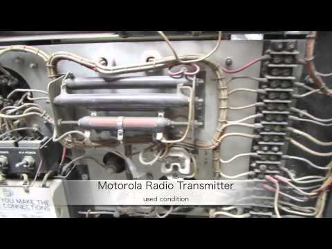 Motorola Radio Transmitter *Antique - YouTube