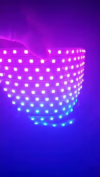 LED Rave Mask - Arduino and WS2812B led strips - YouTube