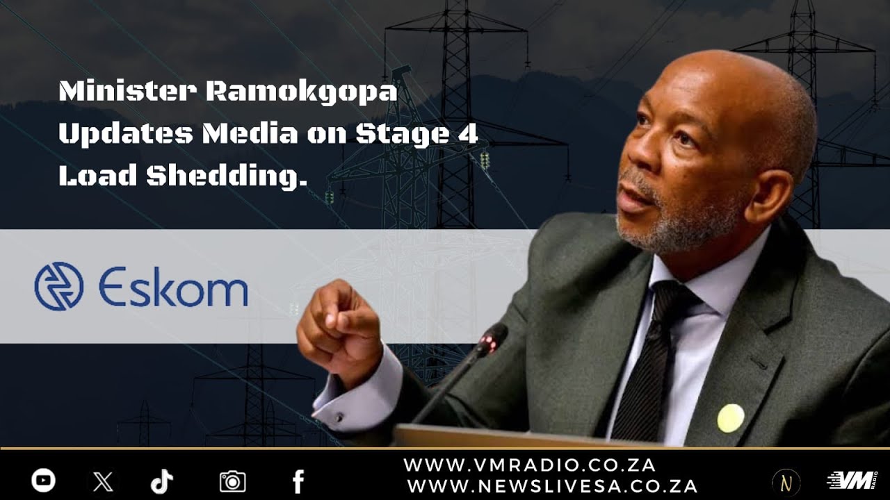 Eskom Update on status of the power system - YouTube