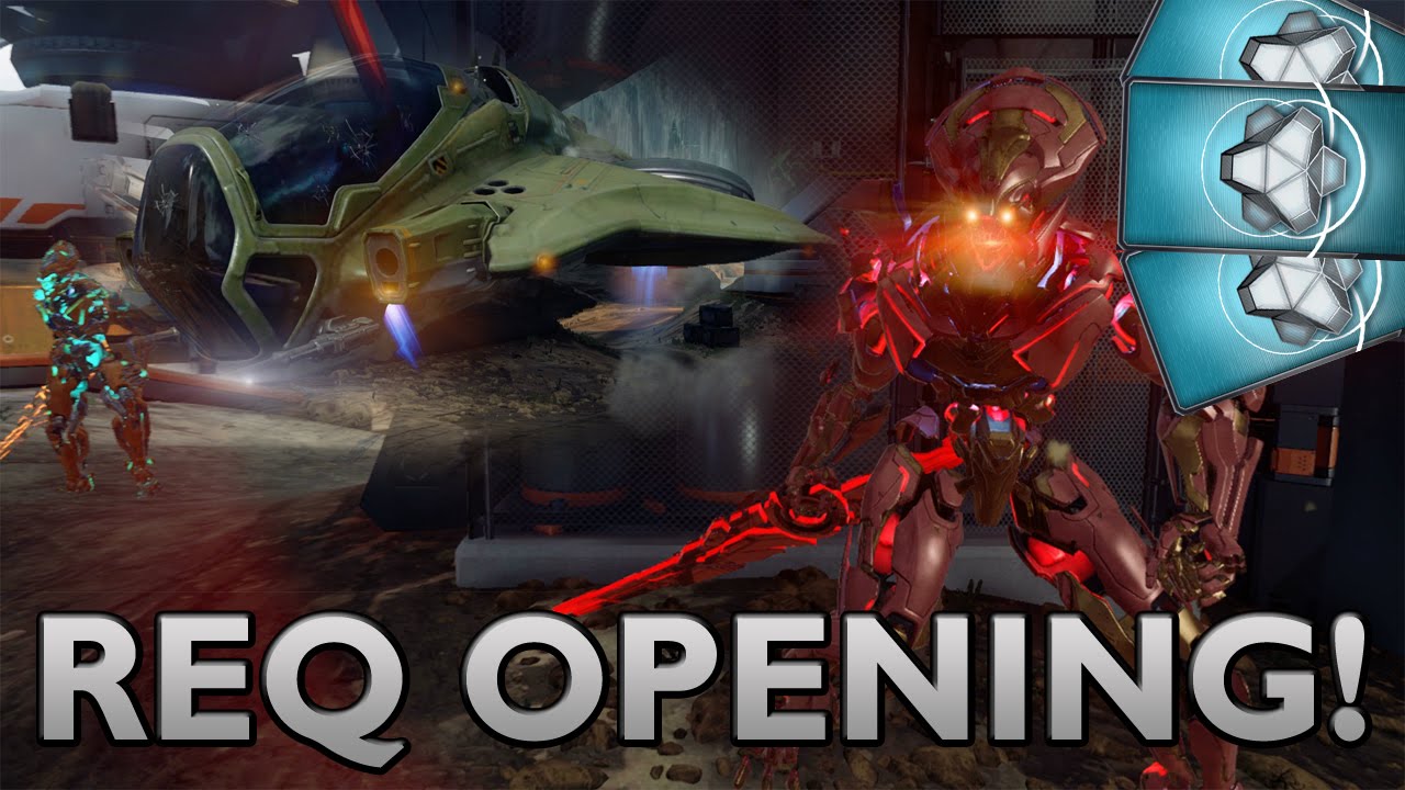 Halo 5 Warzone Firefight Update Silver REQ Opening! - YouTube