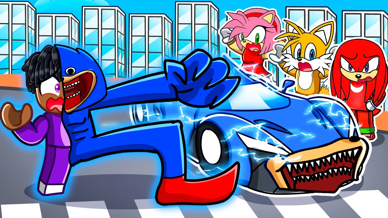 Surviving SHIN SONIC INFECTION in Roblox Snapchat - YouTube