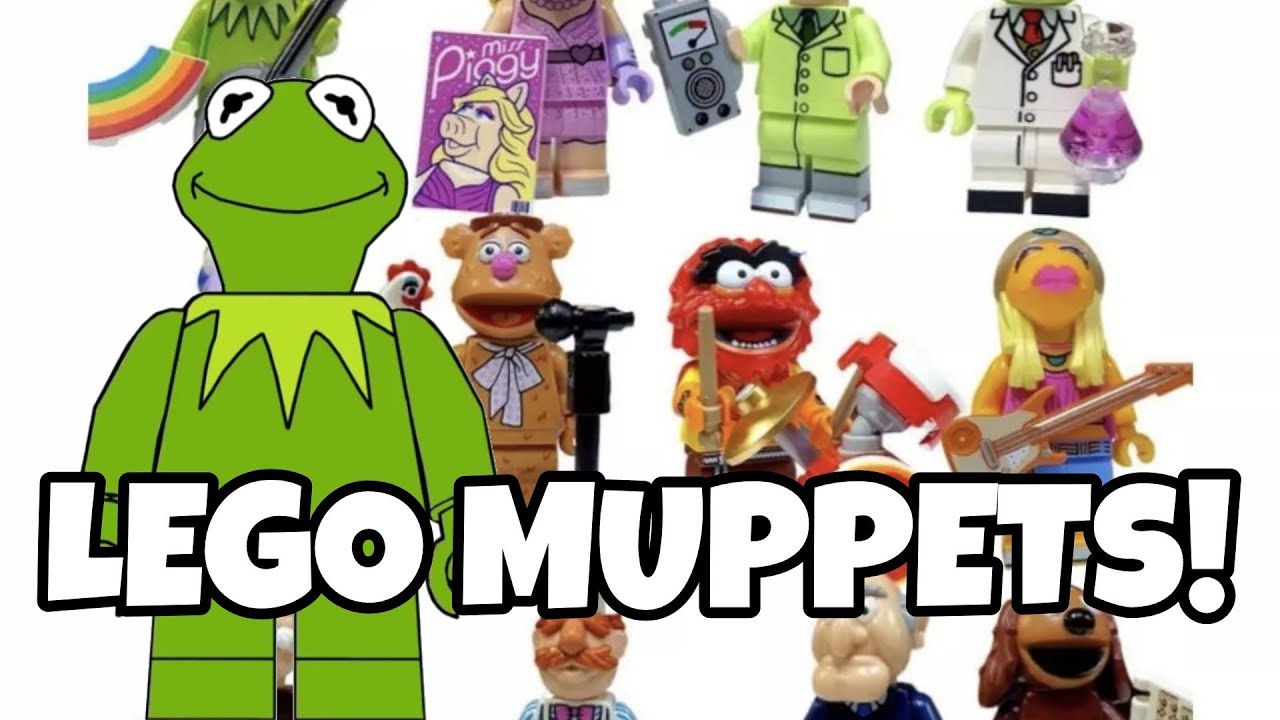 LEGO MUPPETS CMF REVEALED! | Lego News | Lego Leaks | Lego Blind Bags ...