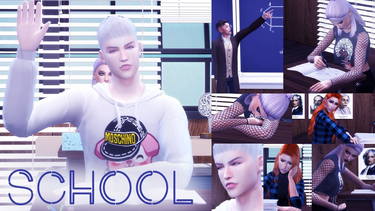 SCHOOL Animation Pack [The Sims 4 / PATREON DOWNLOAD] - YouTube