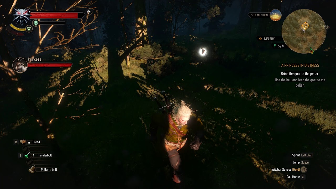 The Witcher 3 Wild Hunt - Find the pellar's goat quest - How to bring ...