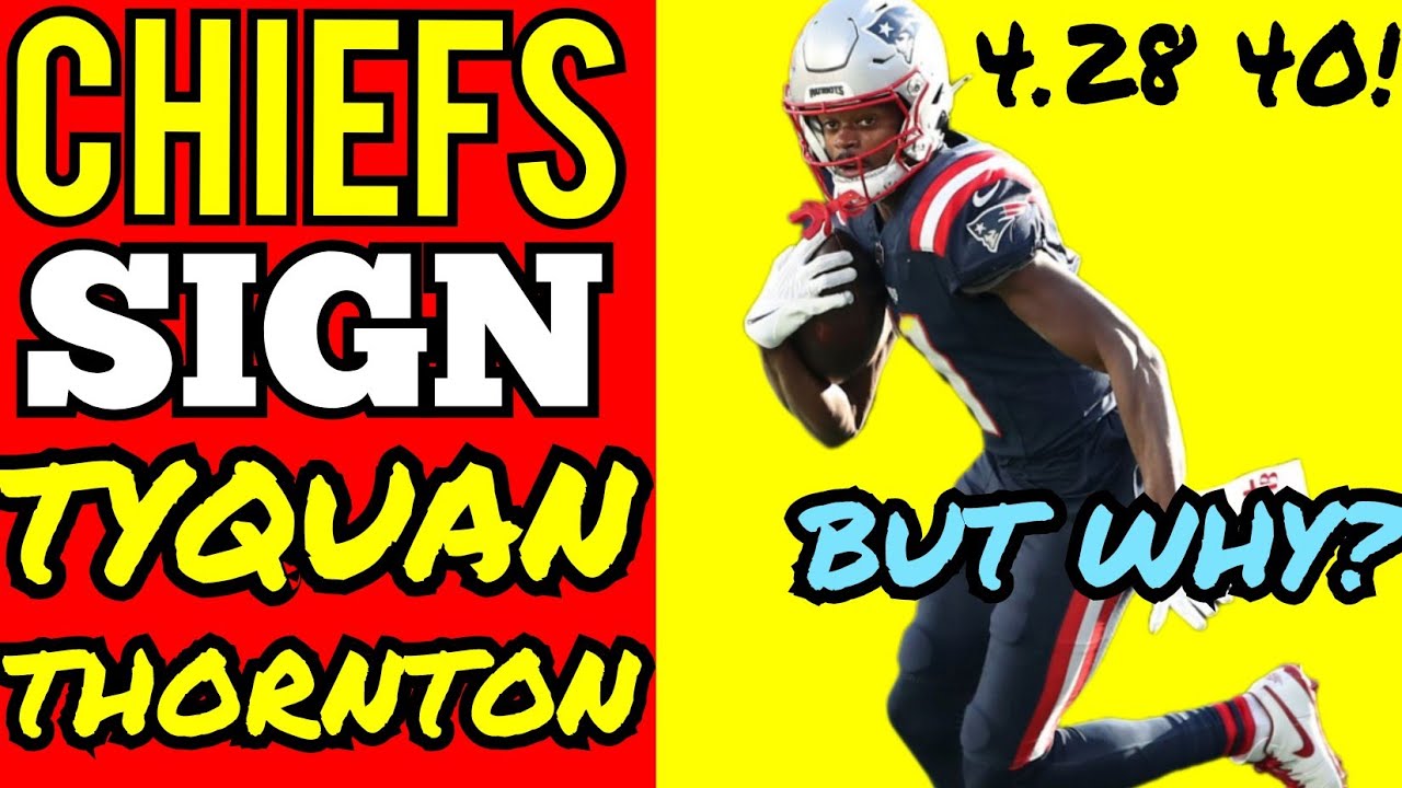 KANSAS CITY CHIEFS SIGN TYQUAN THORNTON: BUT WHY? Kansas City Chiefs ...