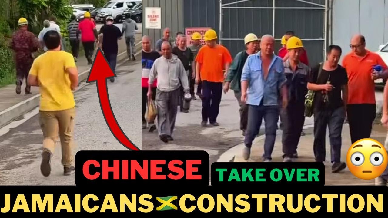 Chinese take over 🇯🇲Construction Site & Andrew not Paying Jamaicans ...