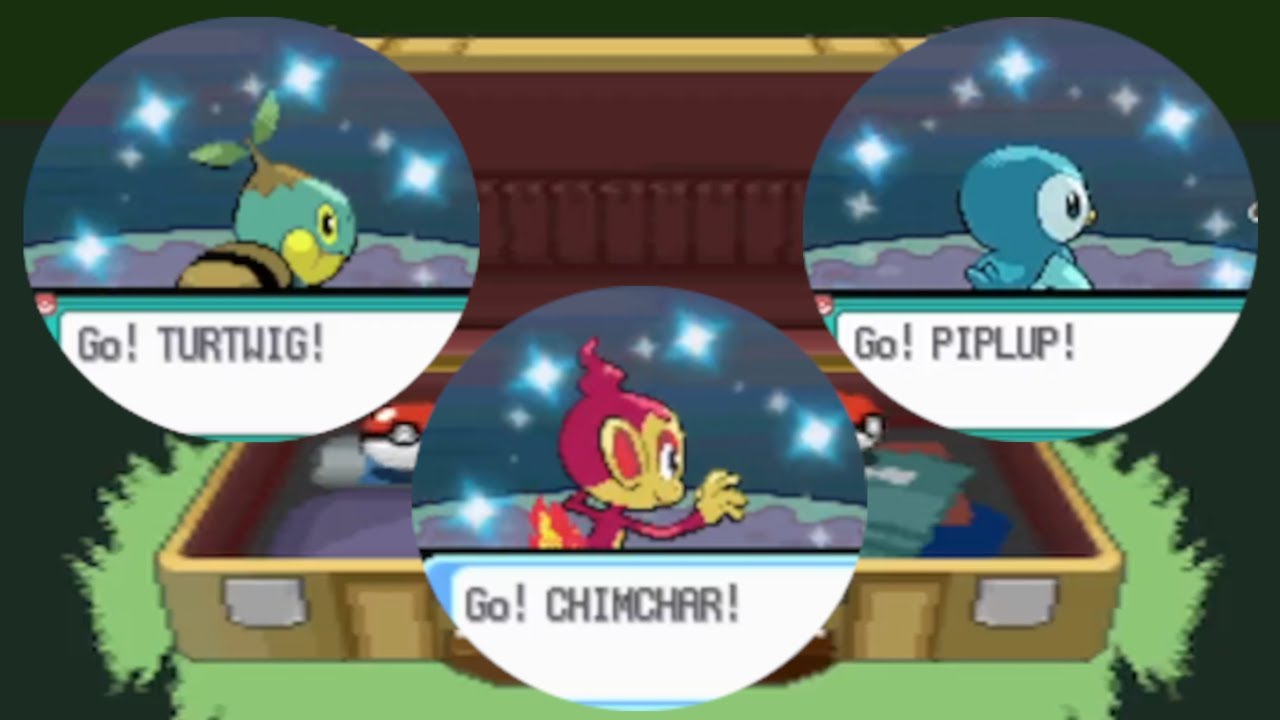 I Found All 3 Shiny Sinnoh Starters in Pokémon Platinum! - YouTube